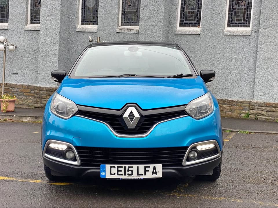 2015 15 RENAULT CAPTUR 1.5 Dynamique S Media Nav Energy 5dr